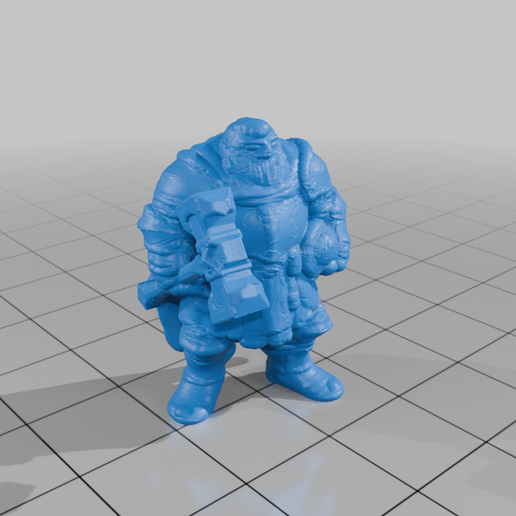 🎲 Dwarf Collection (DND/TTRPG)・Free STL File for 3D printing・Cults