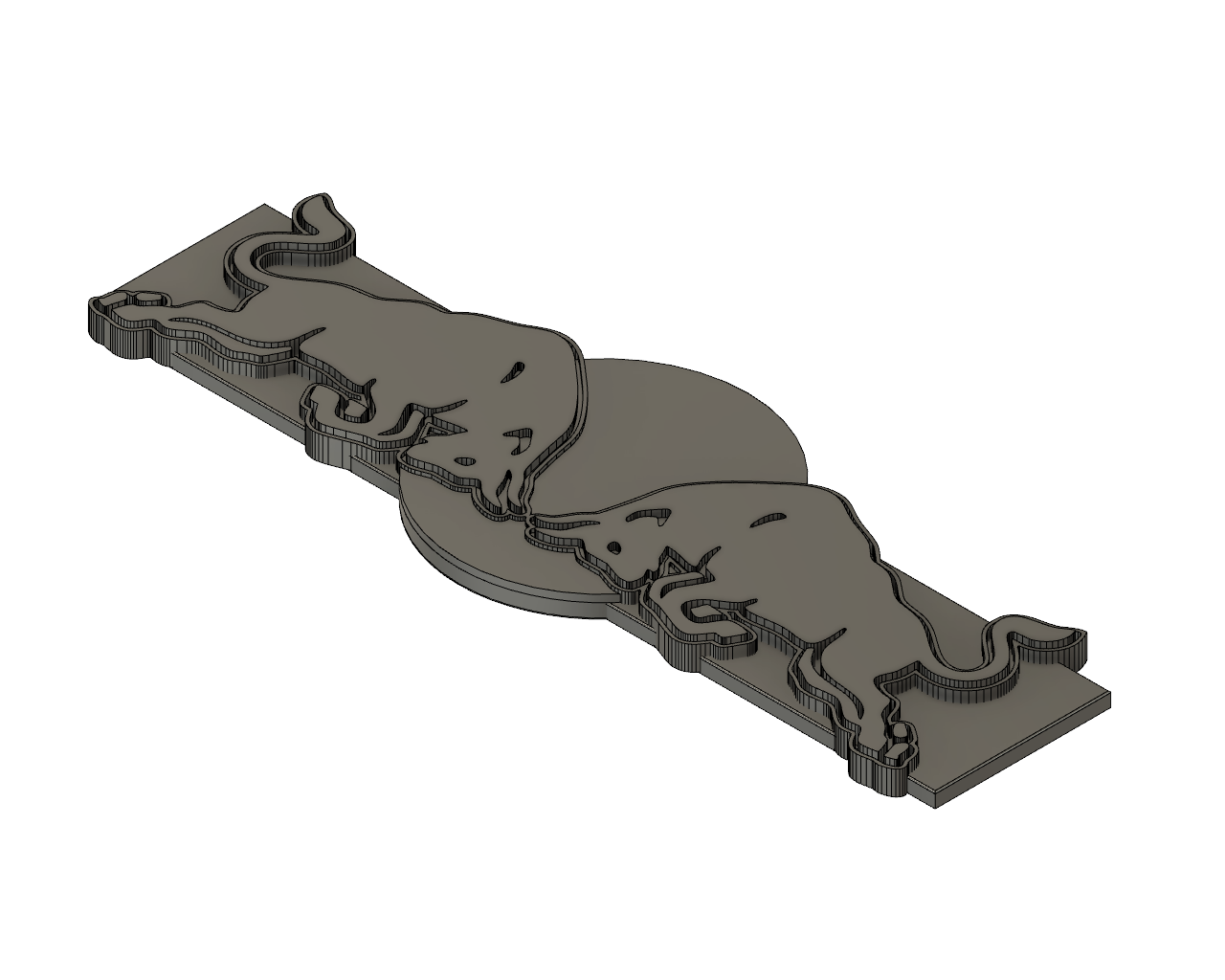 Free STL file RED BULL LOGO・3D printer model to download・Cults