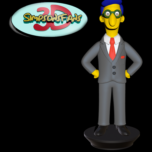 💇 Blue Hair Lawyer - The Simpsons・ 3D File for 3D printing・Cults