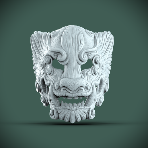 🎃 Chimera Mask・ STL File for 3D printing・Cults