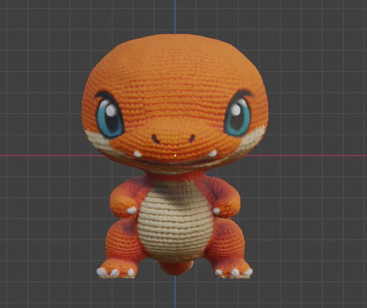 👾 Knitted Charmander Plush・ STL File for 3D printing・Cults
