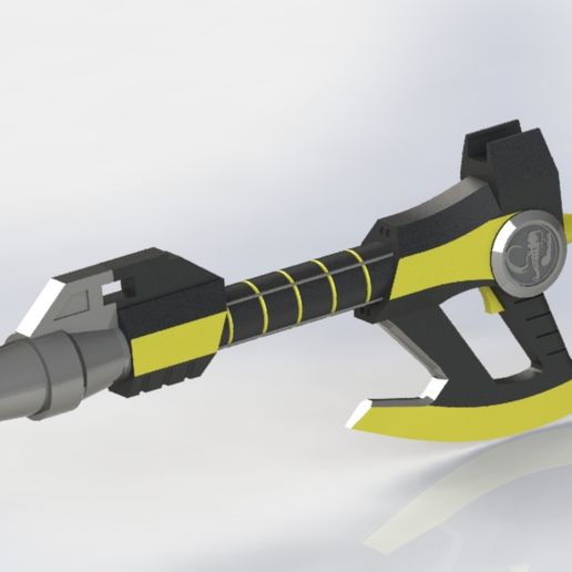 🔫 MMPR Power Blaster - 5 Weapons・ 3D File for ・Cults