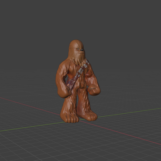 ⭐ Chewbacca Star Wars Stretch Armstrong・ 3D File for 3D printing・Cults