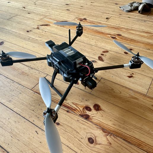 ⚽ Drone Quadcopter・ STL File for 3D printing・Cults