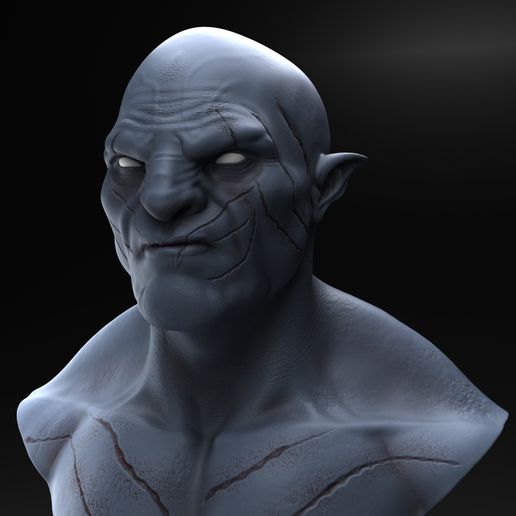 👾 Azog, the defiler・ STL File for 3D printing・Cults