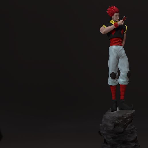 3D file hisoka morrow - hunter x hunter/hxh statue figurine 🏹 ・3D ...