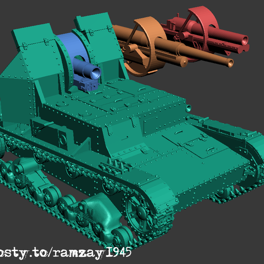 3D file SU-5 1:100 🪖 ・3D printable model to download・Cults