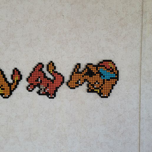 pokemon coloring pages charmeleon pixel