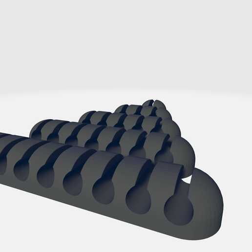 STL file Cable Management Clips round head V2 - 3d printable 🔌 ・3D ...