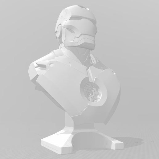 Fichier STL Buste Iron Man Mark 4・Plan imprimable en 3D à télécharger・Cults