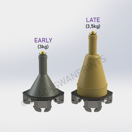 🪖 WW2 German Haft-hohlladung 3 Anti-Tank Shaped Charge・ 3D File for 3D ...