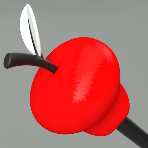 🏨 Hazbin hotel Lucifer Apple cane and Hat accessories. TV series ...
