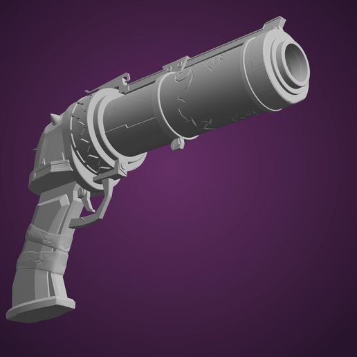 Download STL file jinx Zapper gun League of Legends Cosplay print 3D print model • 3D printing ...