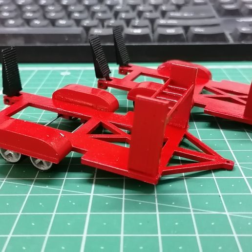STL file Race trailer 🏎️ ・Template to download and 3D print・Cults