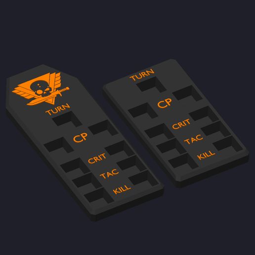 ♟ Kill Team 2024 Score Tracker・Free STL File for 3D printing・Cults