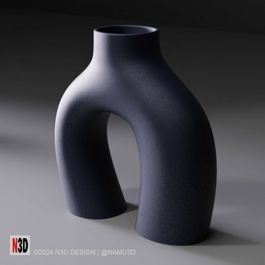 STL file BIPED-VASE-2006A-NAMU3D 🏺 ・3D printer model to download・Cults