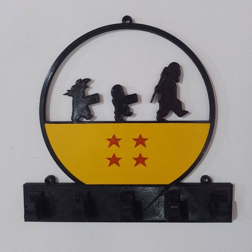 🐉 Dragon Ball Z Key Holder・ STL File for ・Cults