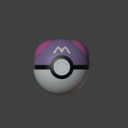 🐉 Master Ball (simple model)・Free STL File for 3D printing・Cults