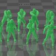 🧟 WW2 AXIS Zombie Horde・ STL File for ・Cults