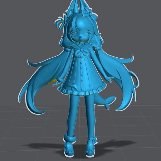 🐠 Sameko Saba・Free STL File for 3D printing・Cults
