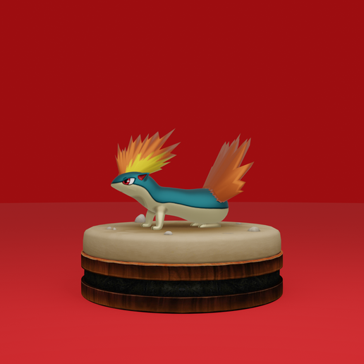 STL file POKEMON QUILAVA 🐉 ・3D print model to download・Cults