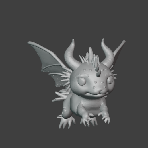 🦎 AXOLOTL MUTANT・ STL File for 3D printing・Cults