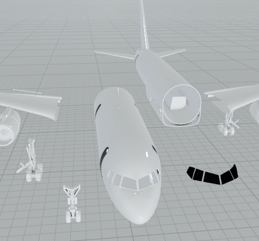 👽 Boeing 757 airliner aeroplane・ STL File for 3D printing・Cults