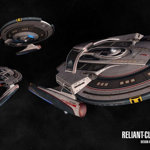 ⭐ Star Trek Reliant Class・Free STL File for 3D printing・Cults