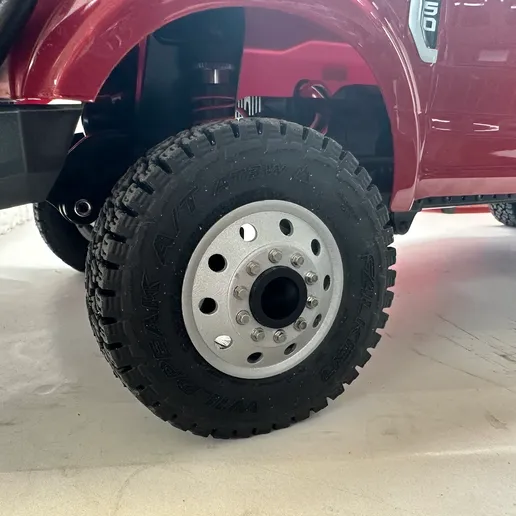 🛞 1/10 scale 1.9" Alcoa style dually wheel and hub fits CEN Racing F450 ...