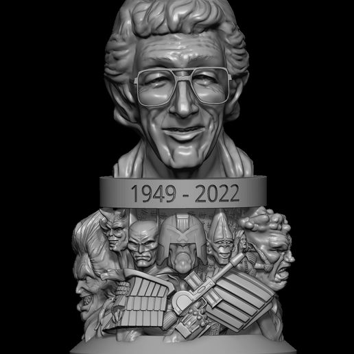 🗿 Alan Grant Tribute・Free STL File for 3D printing・Cults