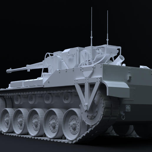 🪖 US XM 274 HIMAG Light Tank・ 3D File for 3D printing・Cults