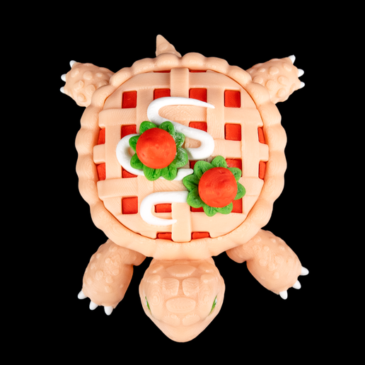 🥧 TurtleBerry Pie・ 3D File for 3D printing・Cults