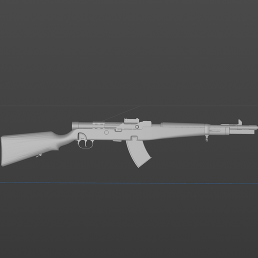 STL file German "Vollmer" VMP1926 submachine gun 3D model material 🔫 ...