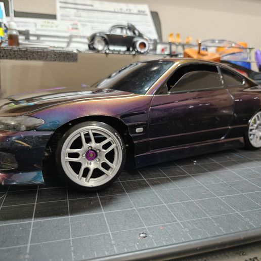 🛞 RAWC RC Drift R33 GTR Inspired Wheel / 6 & 9 Offset / 1:10・ STL File ...
