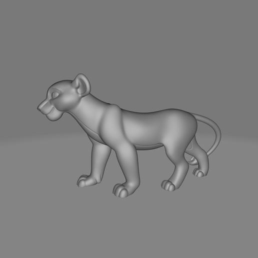 👸 Lioness - STL・ 3D File for 3D printing・Cults