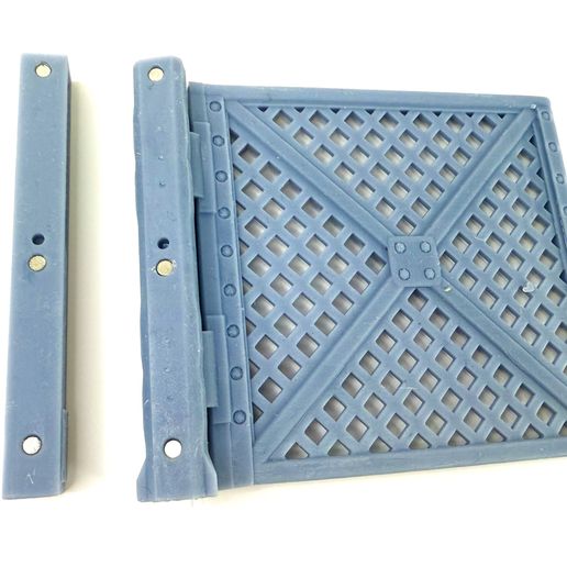 🚧 Compound Metal Fence・ 3D File for 3D printing・Cults