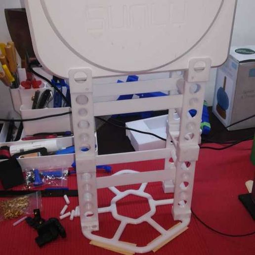 Free STL file Filament Dry Box Stand for Bambu Lab X1C/P1P/P1S External ...