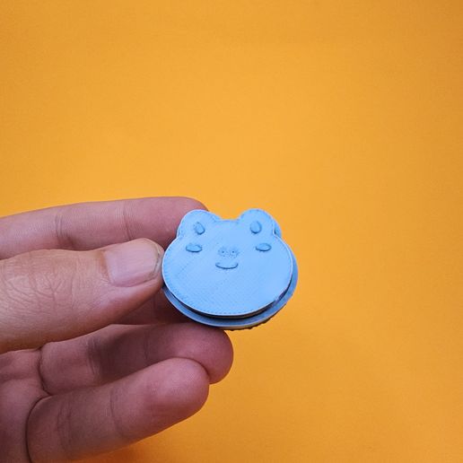 🐸 Kawaii Frog Clicker・ STL File for 3D printing・Cults