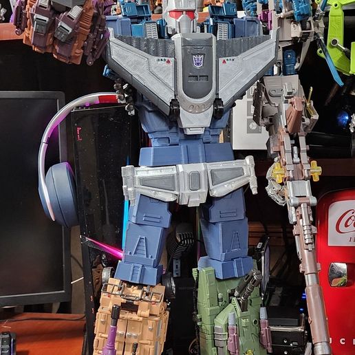 🤖 Upgrade kit for Jinbao Bruticus・ STL File for 3D printing・Cults