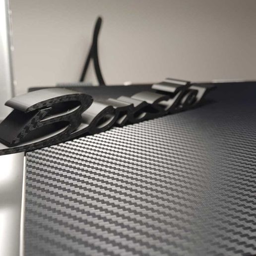 🧹 porsche boxster logo・ 3MF File for 3D printing・Cults