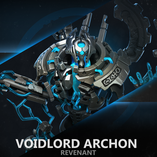 🤖 Voidlord Archon Revenant・ 3D File for 3D printing・Cults
