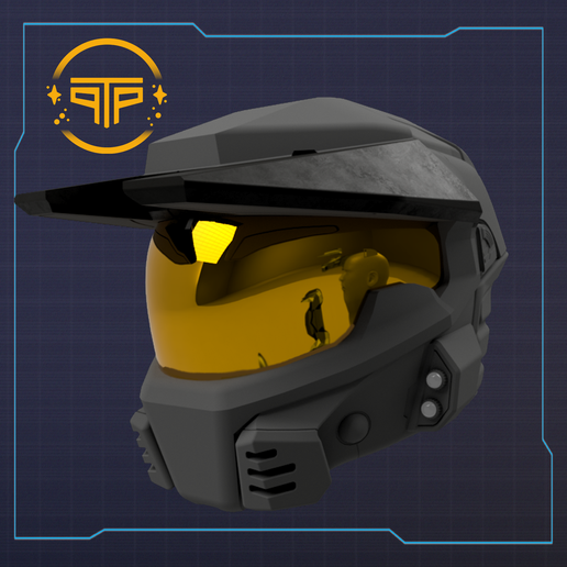 😇 Halo CE Mark V helmet・ STL File for ・Cults