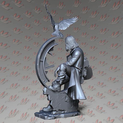 🐦 THE CROW・ STL File for 3D printing・Cults