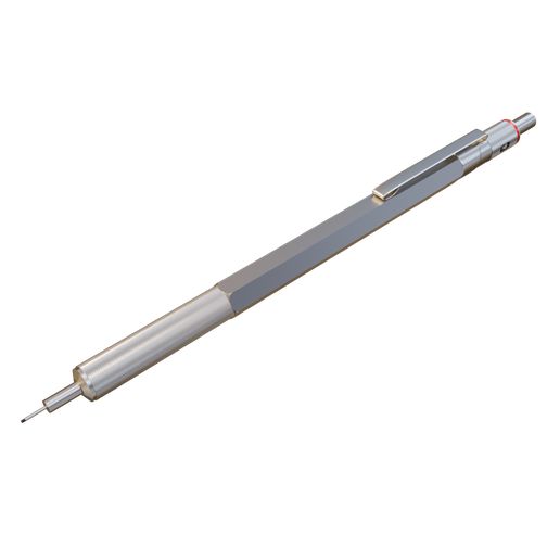 STL-Datei Crayon à mines type Rotring 600 🖍️ (OBJ)・Design für 3D ...
