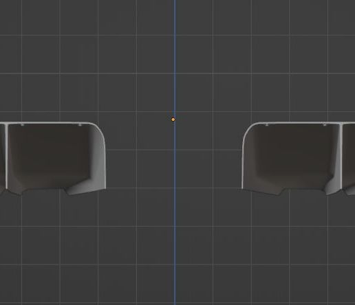 STL file TWO Piece Split Rear Diffuser 🚗 ・Template to download and 3D ...