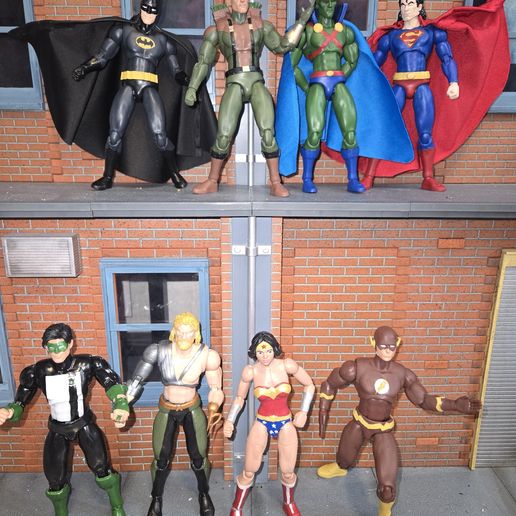 ♂️ Batman 90's ARTICULATED POSABLE RESIN ACTION MALE FIGURE JLA Grant ...