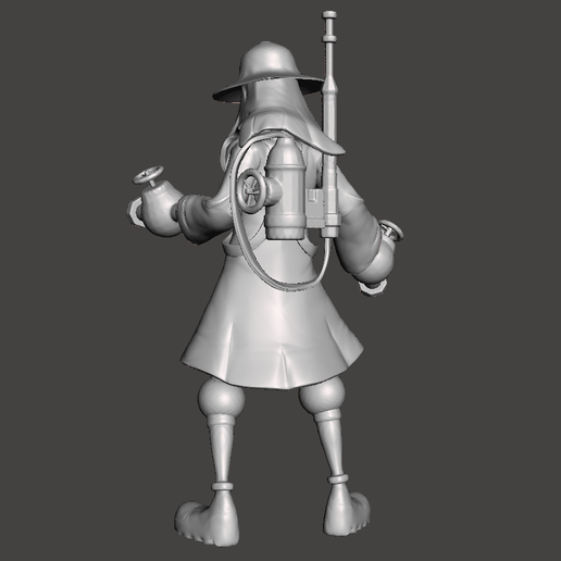 STL file Backdraft 3D Model 🦸 ・3D printing design to download・Cults