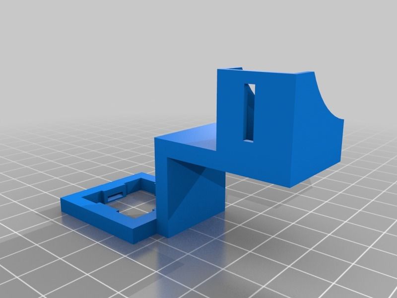 Descargar archivo STL gratis Conducto del ventilador de refrigeración del Anet A8 • Objeto ...