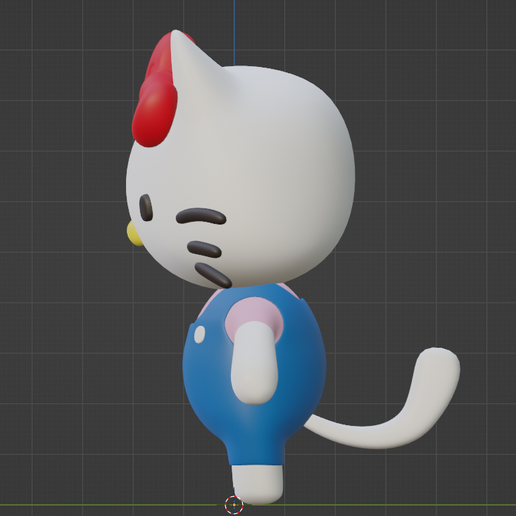 🎨 Art Hello Kitty・Free STL File for 3D printing・Cults