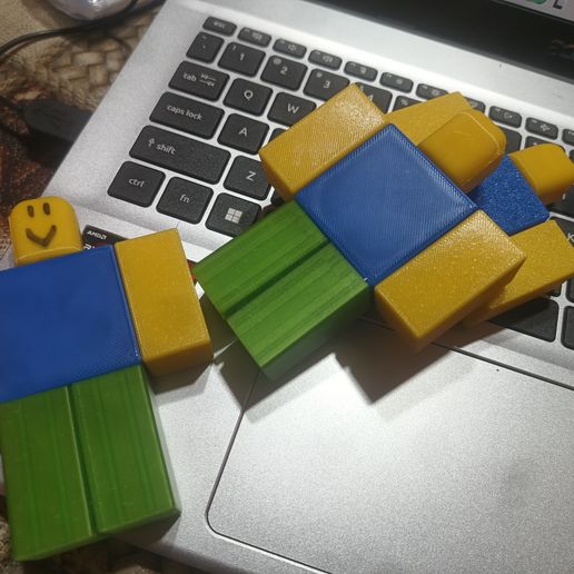 🎲 NOOB ROBLOX・ STL File for 3D printing・Cults